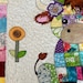 Patchwork Highland Cow Quilt Pattern: Applique Baby Blanket (PDF ...