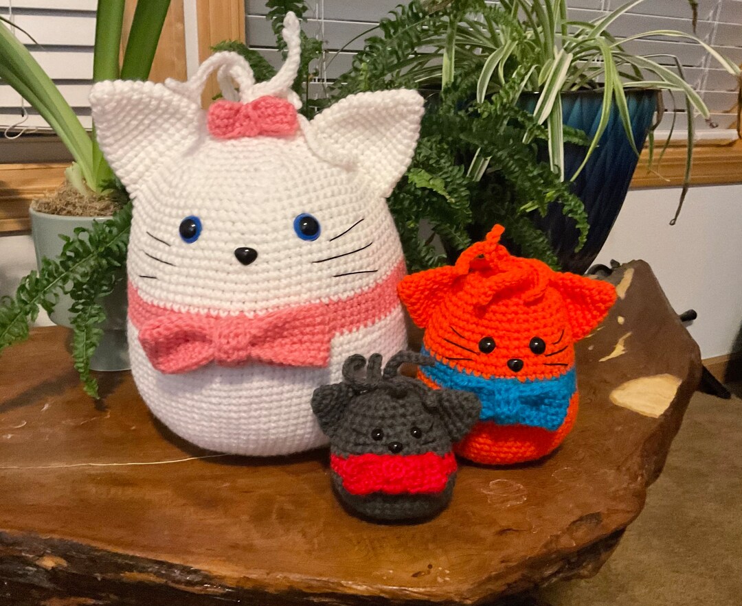 Kitty Cat Crochet Squishmallow Pattern: Amigurumi Plushie (PDF) - Etsy
