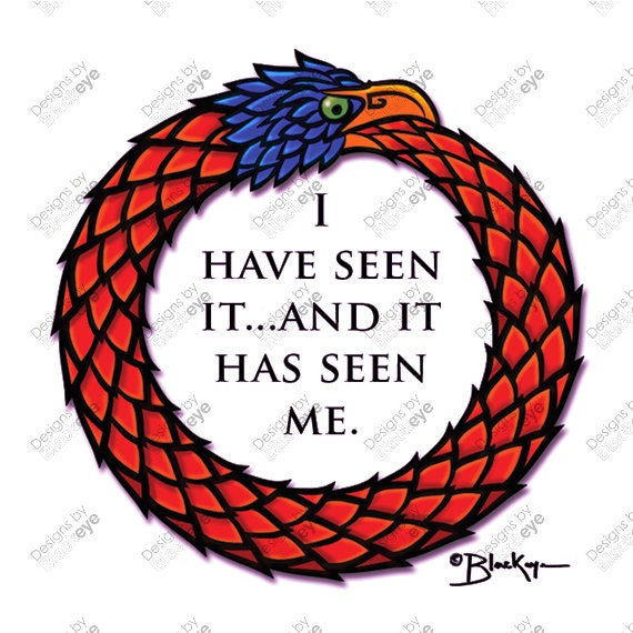 Ouroboros 2x2 Inch Sticker 3 Pack - Etsy