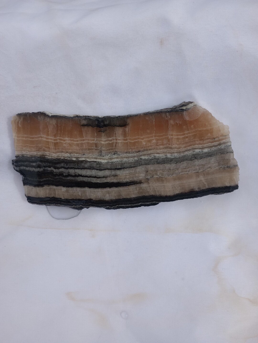 Tan and Black Lace Onyx Slab - Etsy