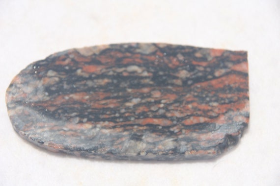 Red and Black Granite Slab - Etsy