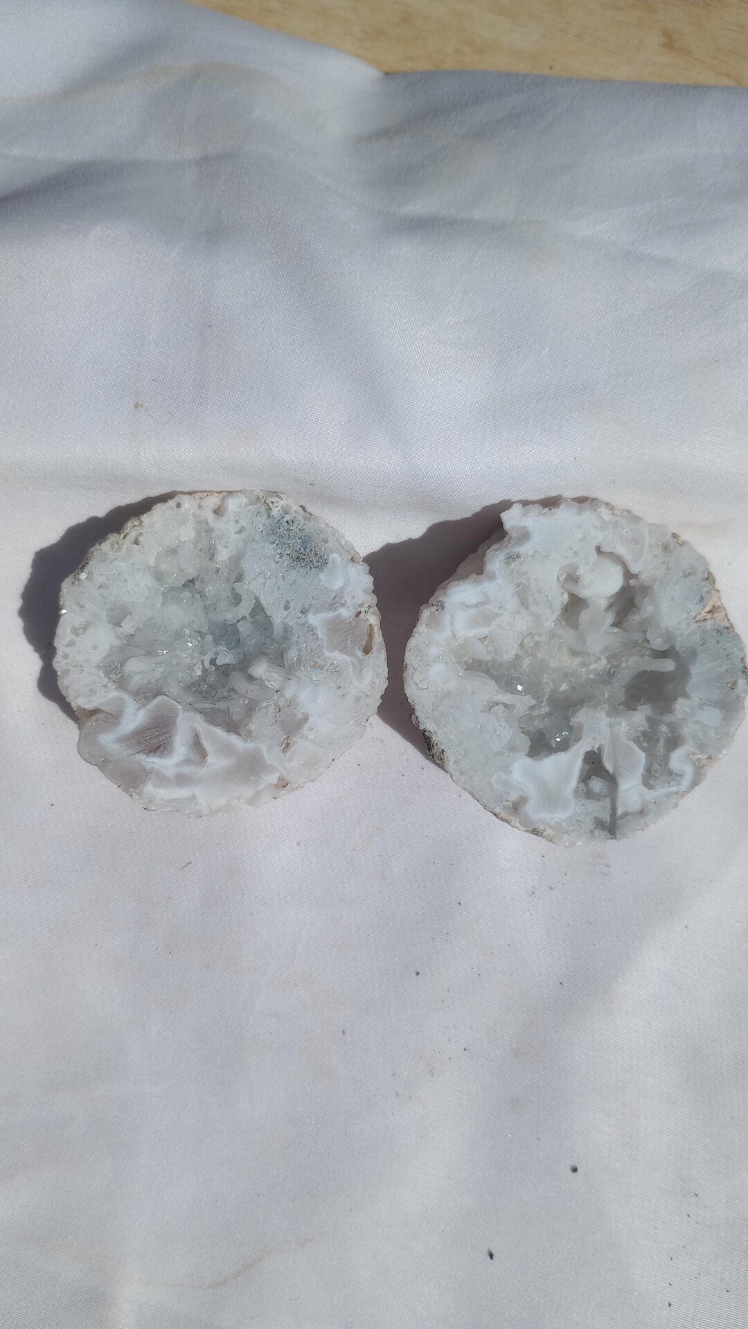Two Mexican Geodes With Different Crystal Centers - Etsy