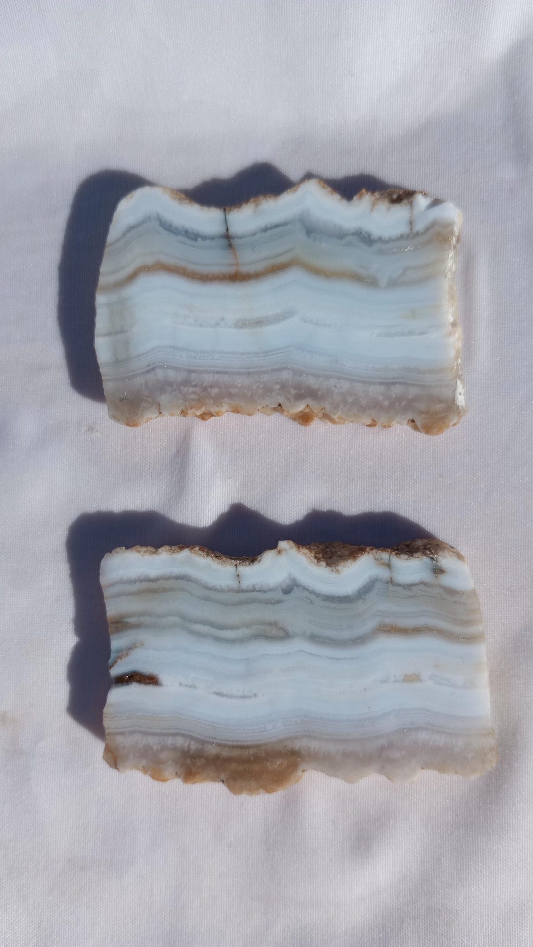 Pale Blue Agate Slabs - Etsy