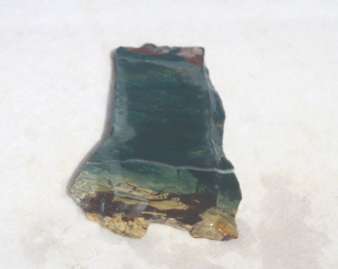Dark Green Jasper Slab - Etsy