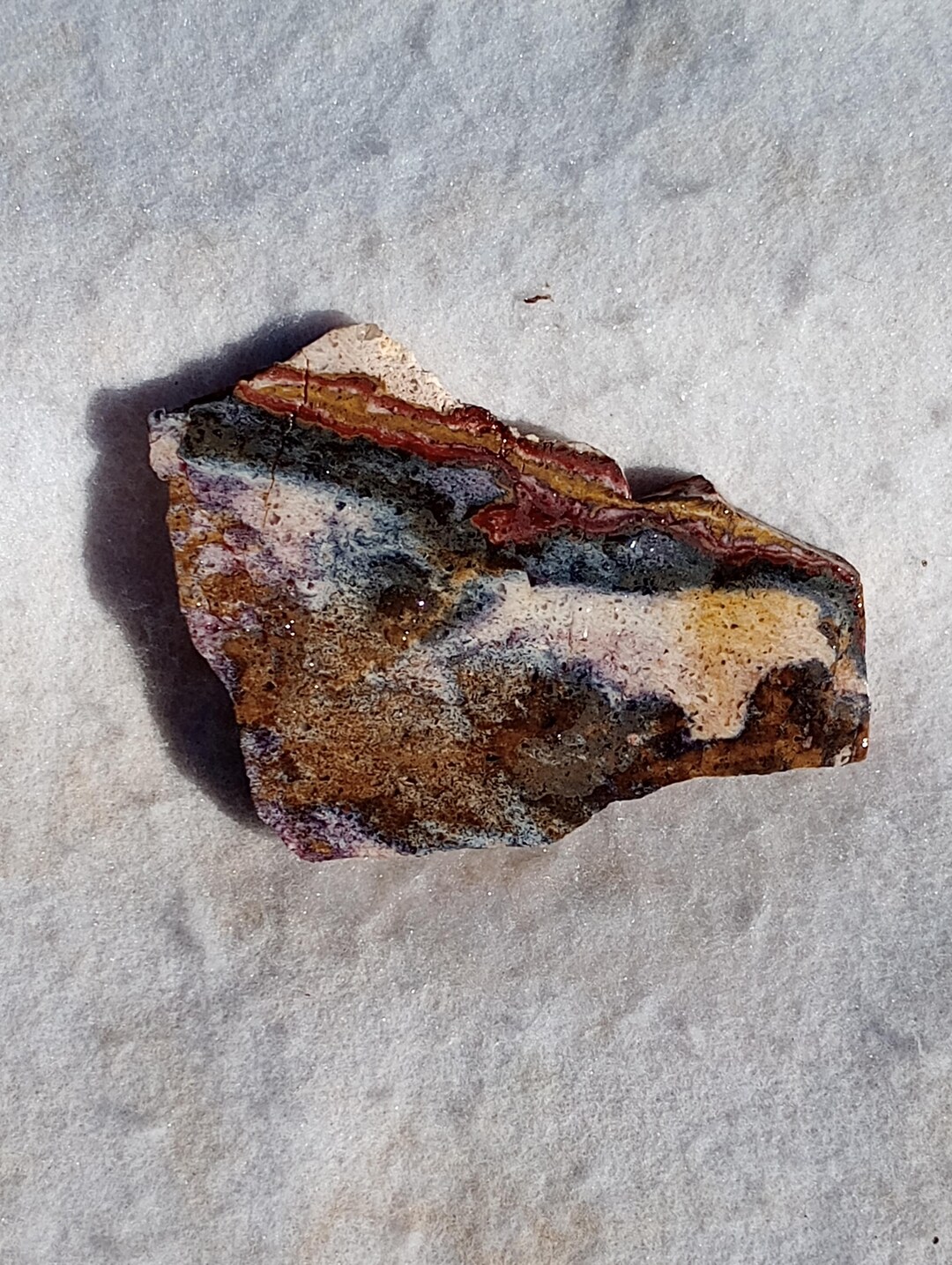 Two Indian Blanket Jasper Slabs - Etsy