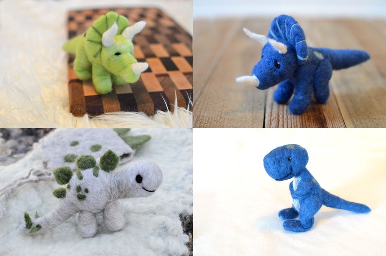 Hand Felted Dinosaur Bonnet and Stuffy Set Newborn - Etsy