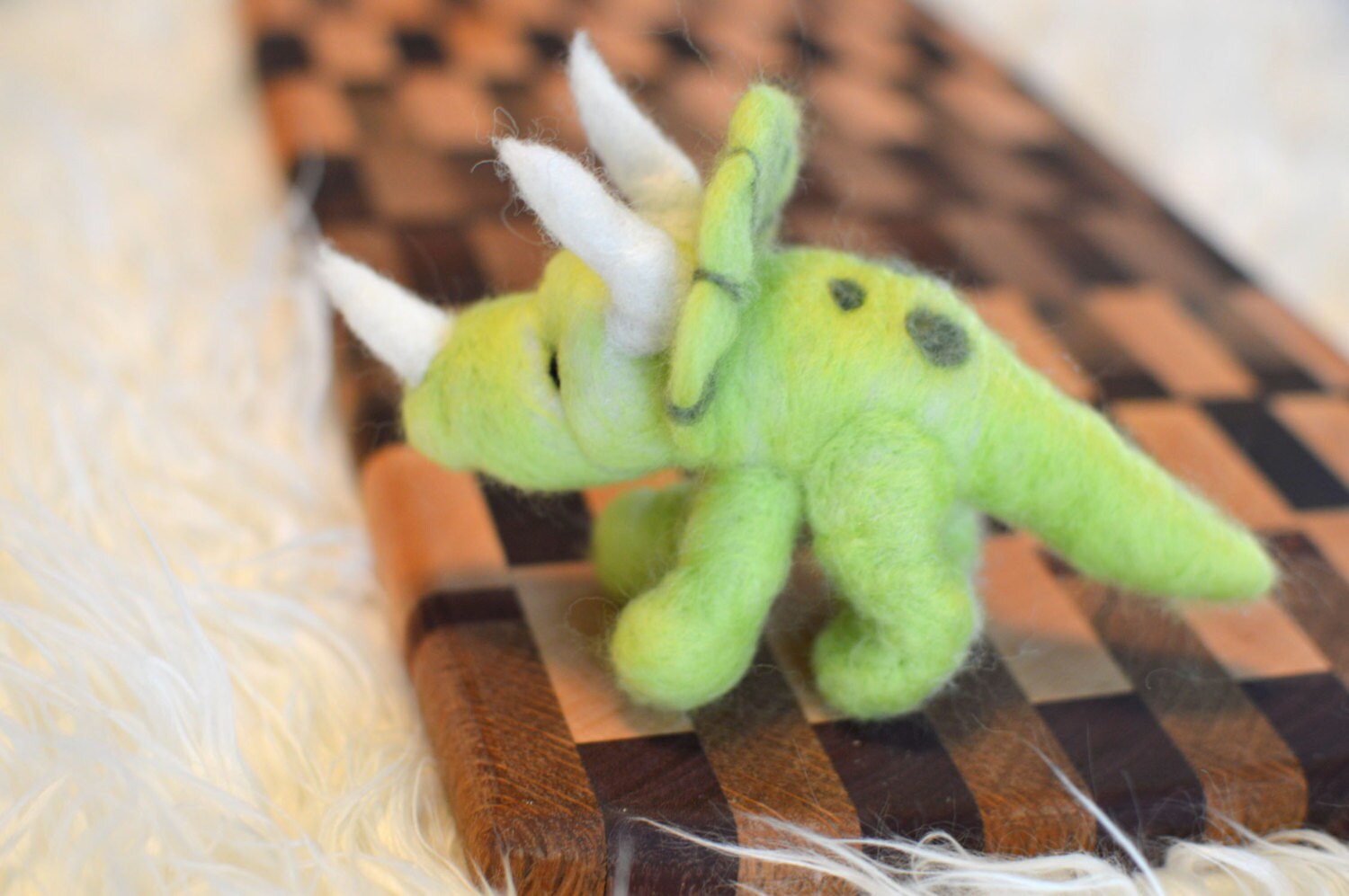 Hand Felted Dinosaur Bonnet and Stuffy Set Newborn | Etsy