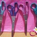 Glitter Scissors Office Supplies Craft Scissors Full Size - Etsy