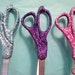 Glitter Scissors Office Supplies Craft Scissors Full Size - Etsy