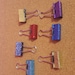 Extra Fine Glitter Binder Clips (metal) (32mm) (your Choice of Color ...