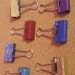Extra Fine Glitter Binder Clips (metal) (32mm) (your Choice of Color ...