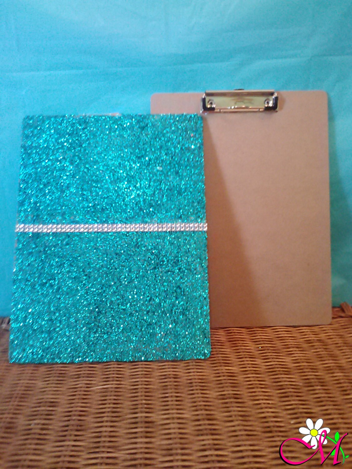 Home & Living Office & School Supplies Teacher Clipboard Glitter ...