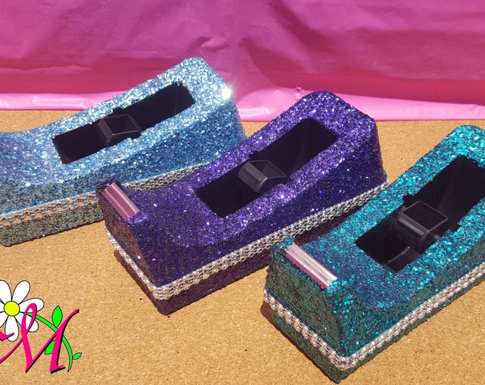 Glitter Tape Dispenser Office Supplies standard Full Size - Etsy
