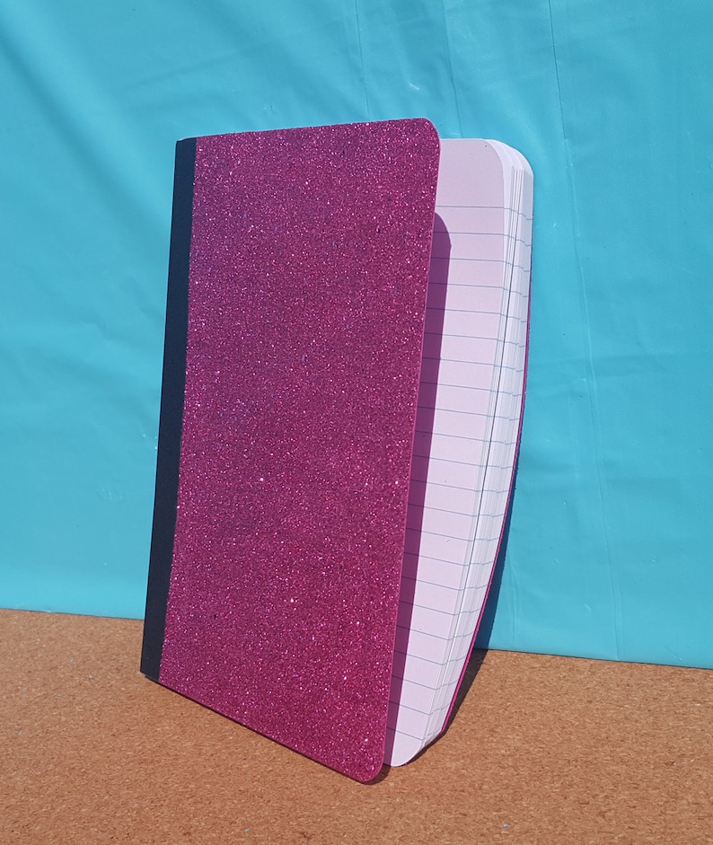 Glitter Composition Notebook Journal Diary your Choice of | Etsy