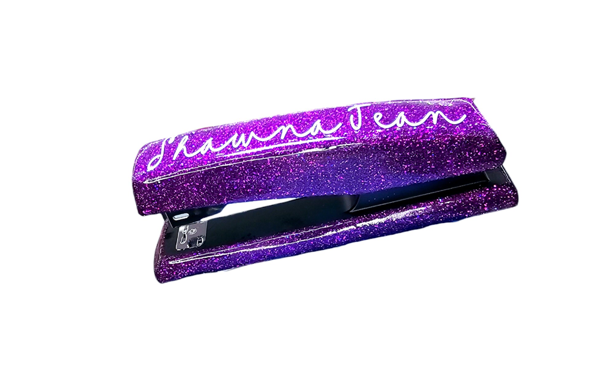 Custom EPOXY Coated Glitter Stapler With Name, Personalized Office ...