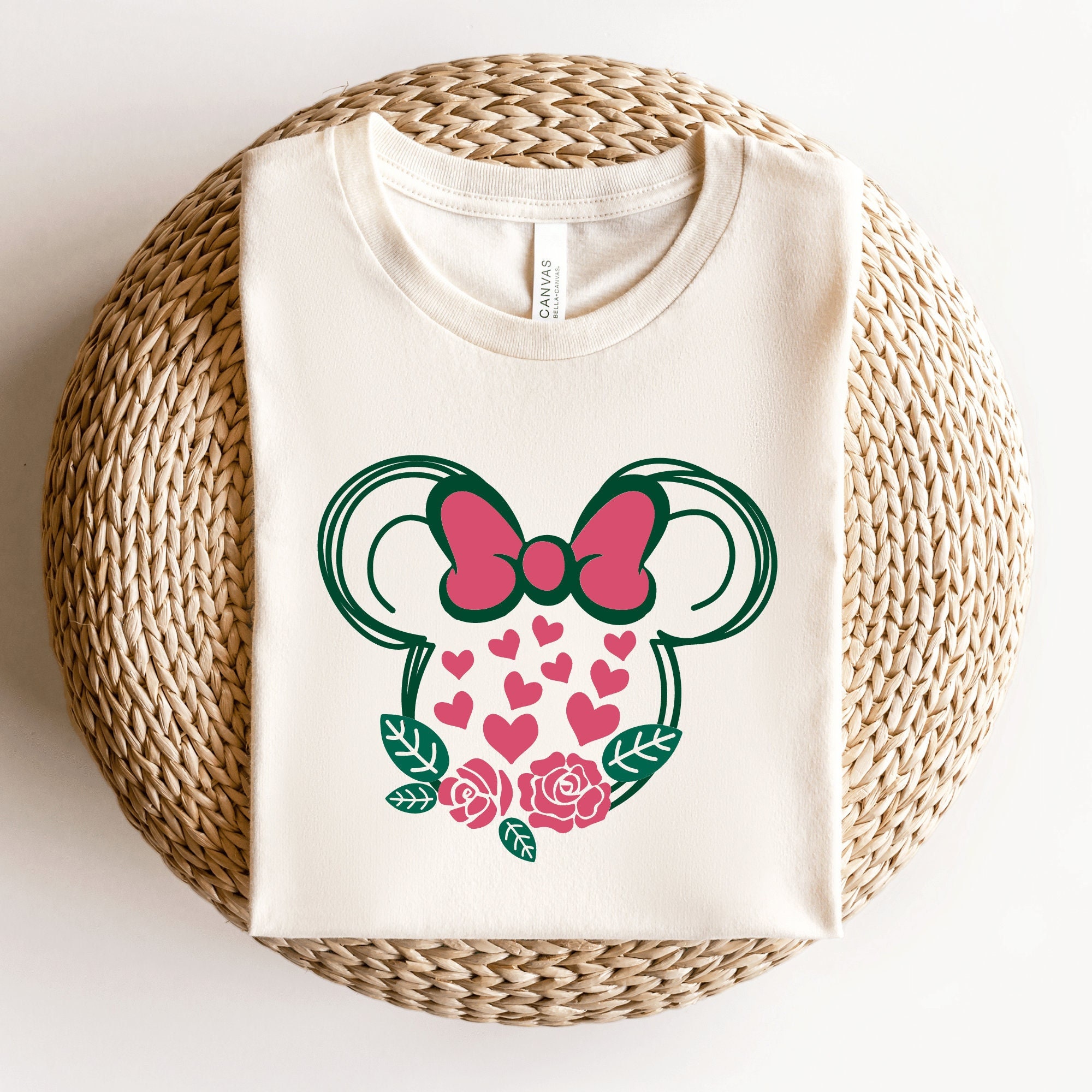 Minnie Mouse Pink FLOWER SVG Png - Etsy Ireland
