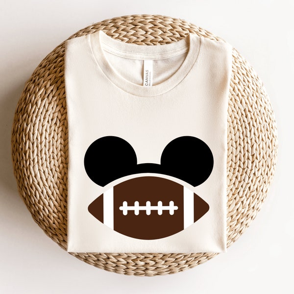 Minnie Mouse Football Svg - Etsy