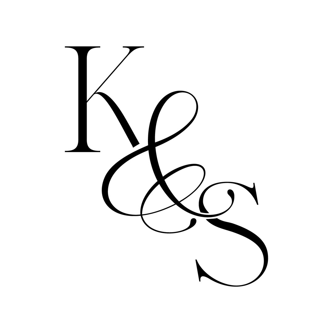 Wedding Monogram Logo KS, SK | K & S Digital Download Instant - Etsy
