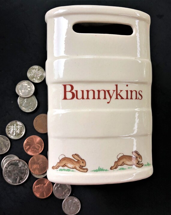 Royal Doulton Bunnykins Money Bankvintage Patterns From | Etsy