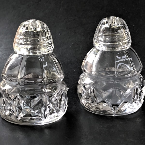 Bohemia Crystal Salt and Pepper Shakers - Etsy