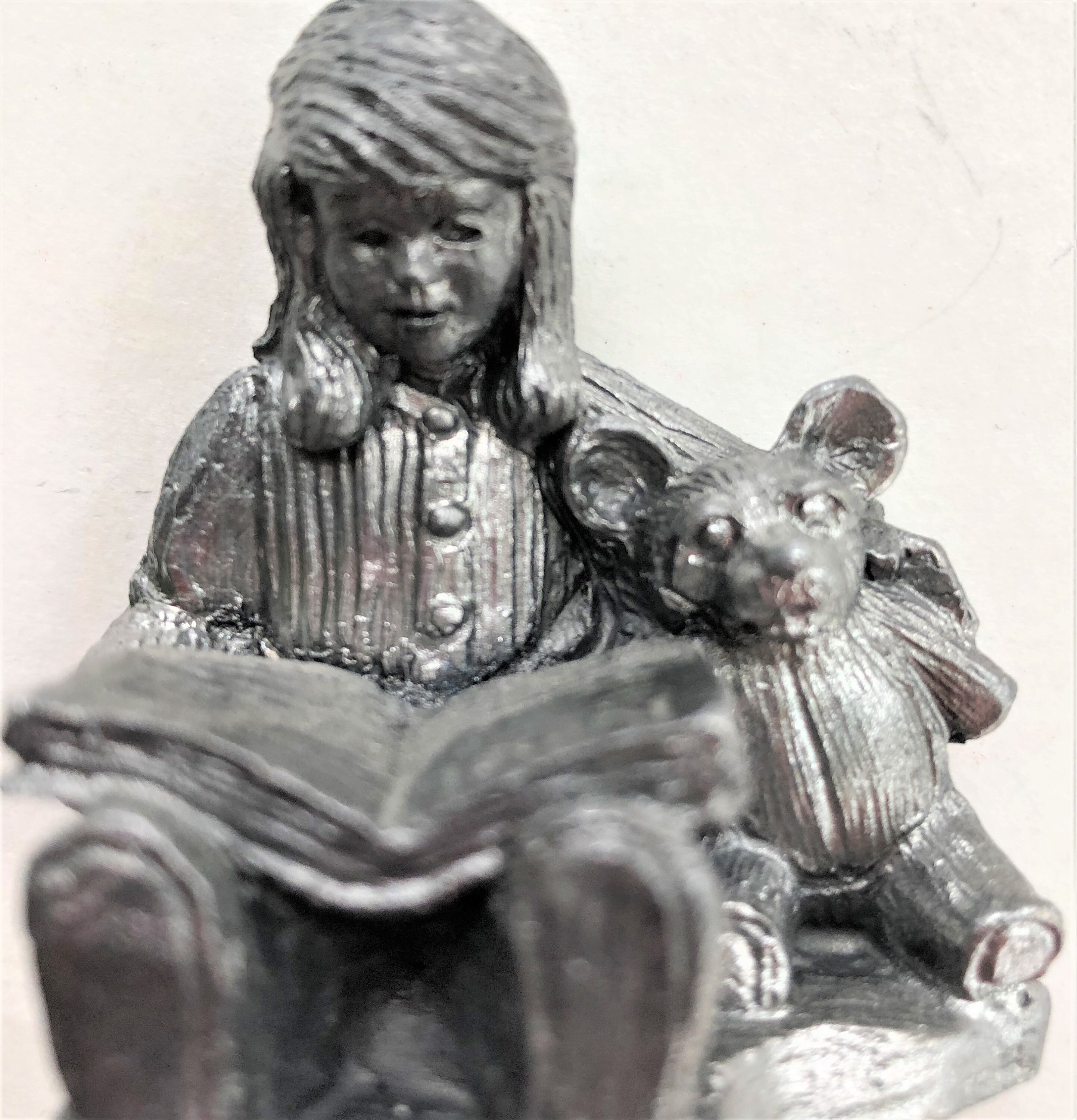 1991 Michael Ricker Pewter Statuegift of Love | Etsy