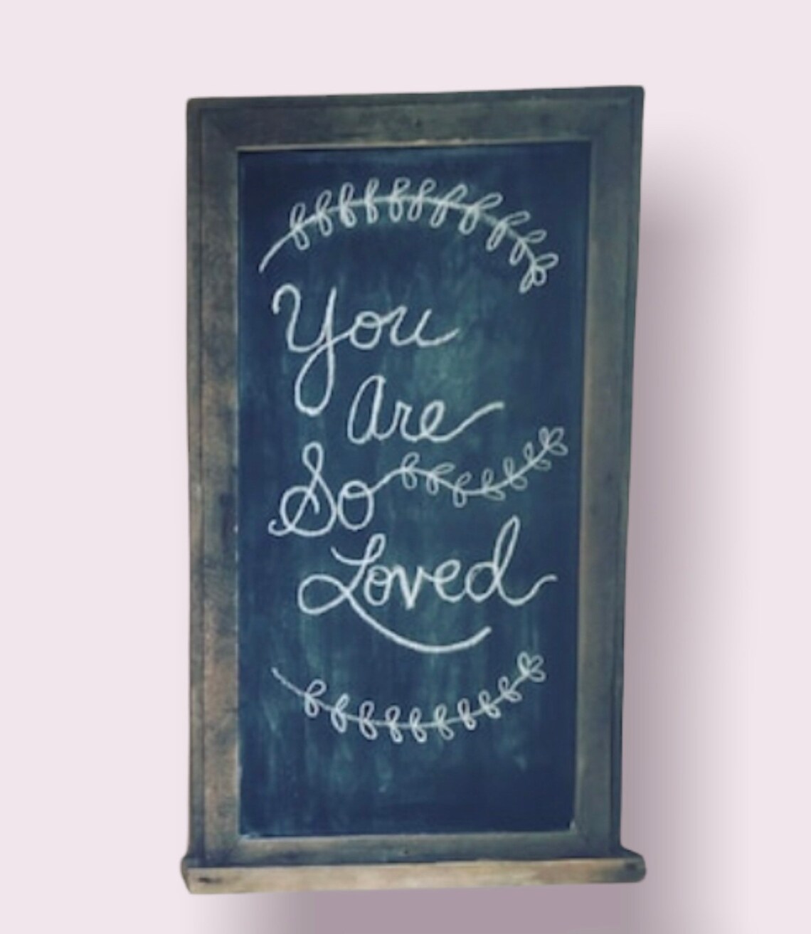 Rustic Wood Framed Chalkboard Farmhouse Chalkboard Meal - Etsy