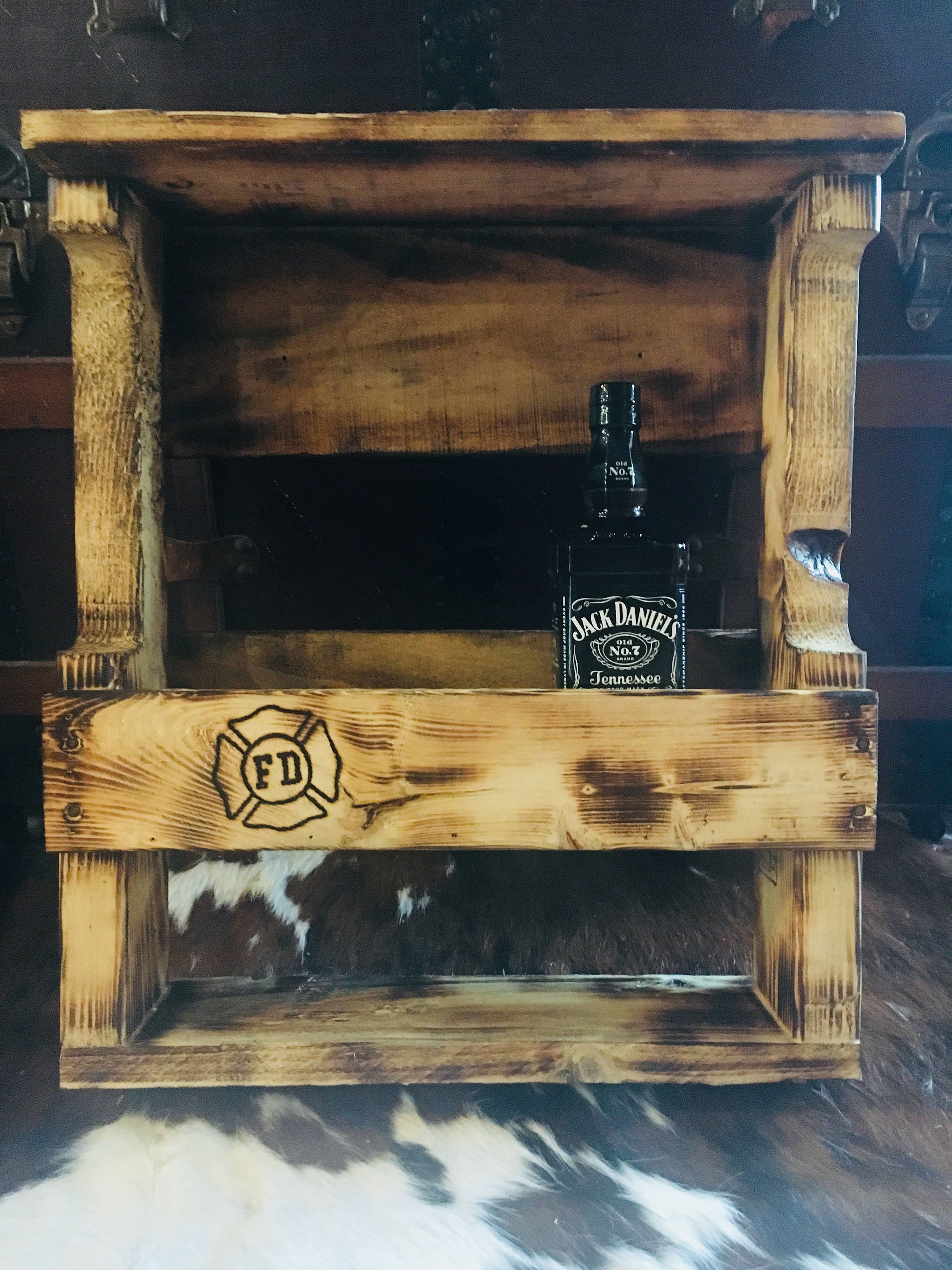 Wood Pallet Whiskey Racks - Etsy