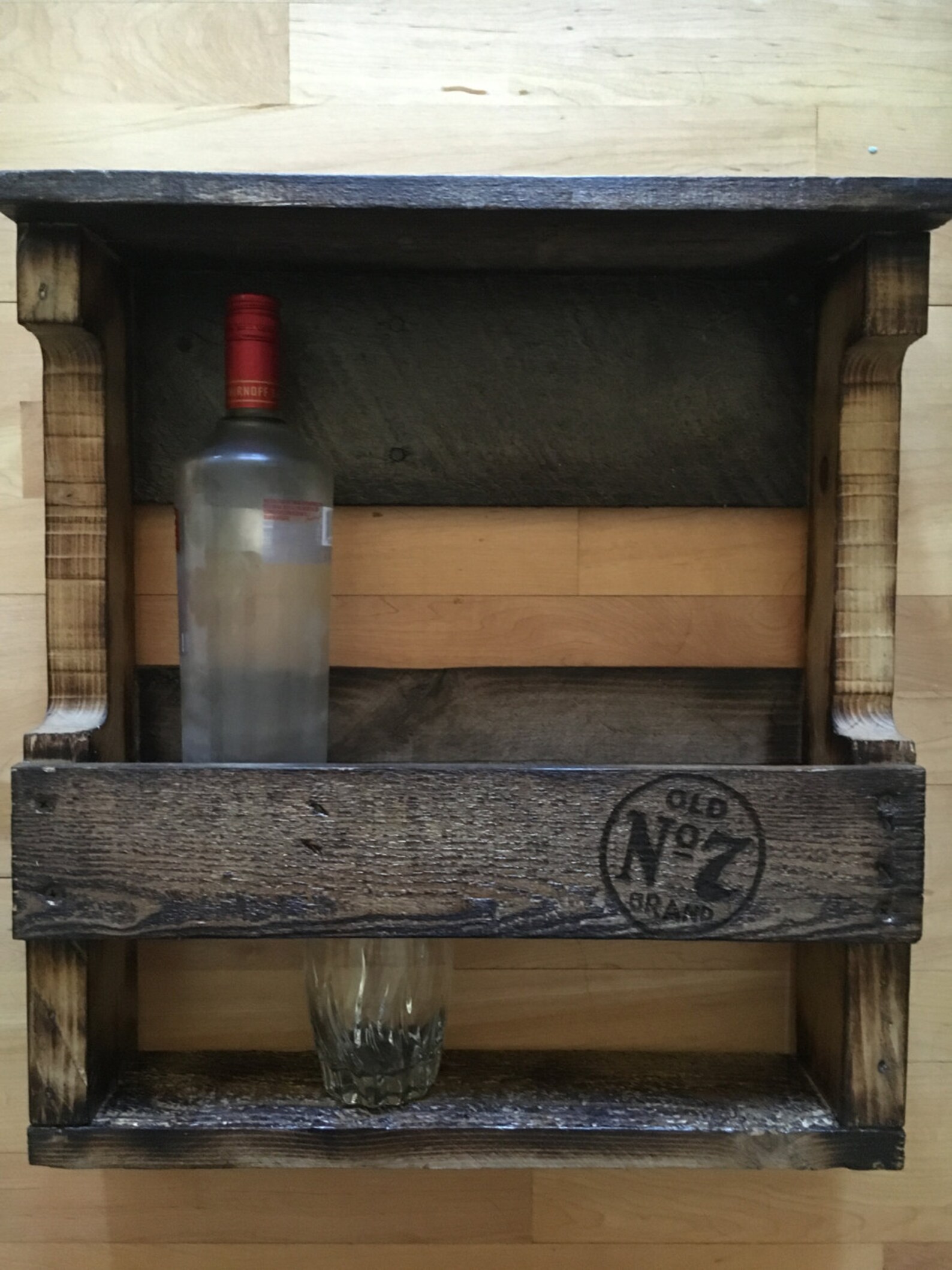 Wood Pallet Whiskey Racks - Etsy
