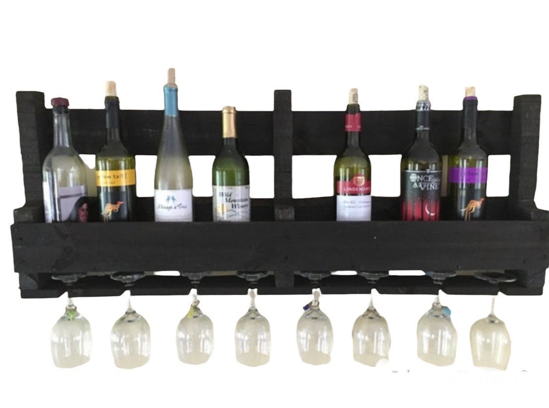 Wood Pallet Wine Rack - Etsy