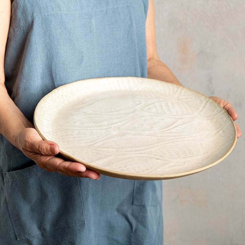 Ceramic Serving Platter - Etsy