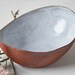 White Handmade Oval Serving Dish Rustic Deep Oval Bowl - Etsy