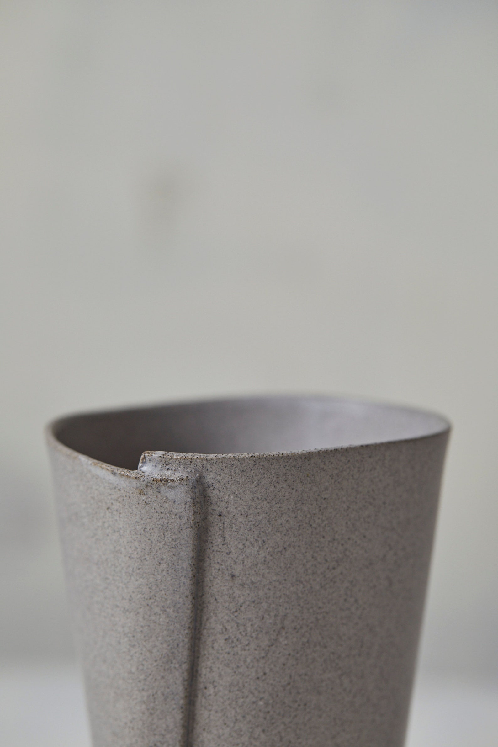 Set of TWO Extra Large Cups, Handmade Pottery Stoneware Fir Tree ...