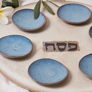Ceramic Seder Plate, Jewish Holiday Gift - Etsy
