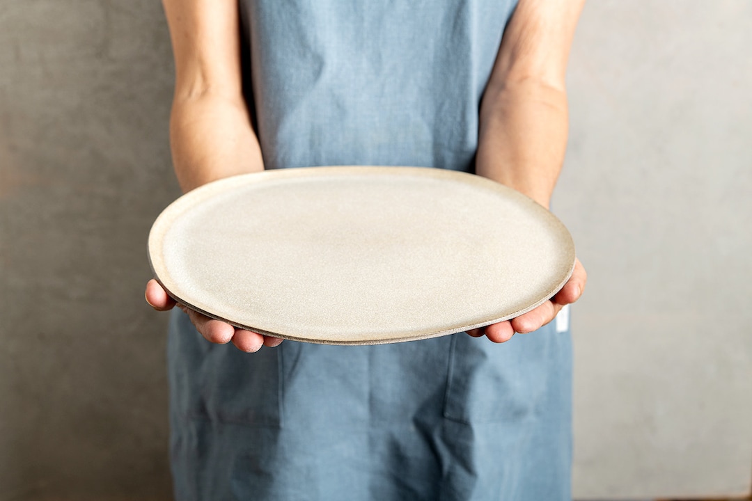 Handmade Cream Ceramic Serving Platter, Rustic Cake Plate, 11 Inch - Etsy