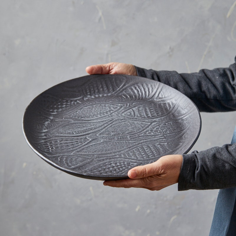 Large Ceramic Tray - Etsy