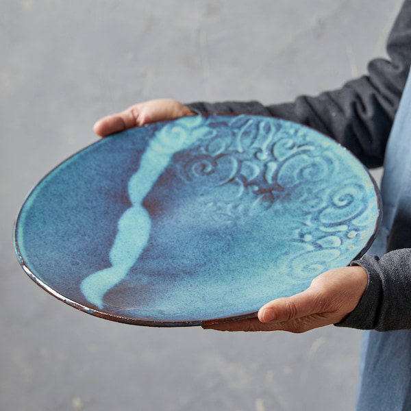 Ceramic Platter - Etsy