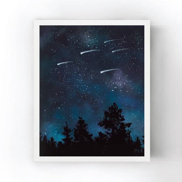 Stars Art Print - Etsy