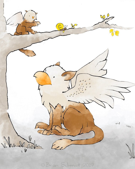 Baby Griffin Mythical Creature