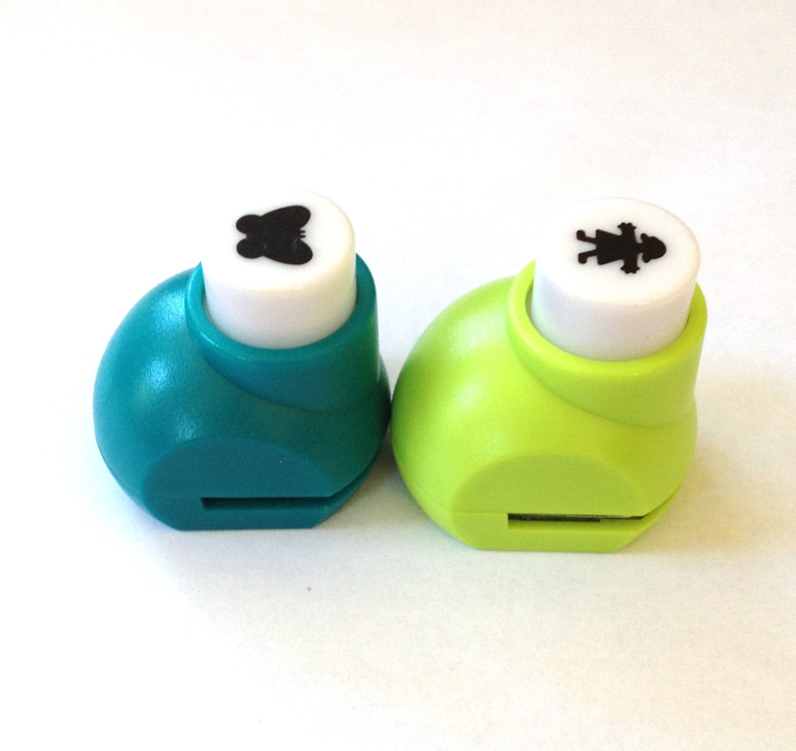 Mini Paper Punch 2 Piece Set Butterfly and Girl. - Etsy