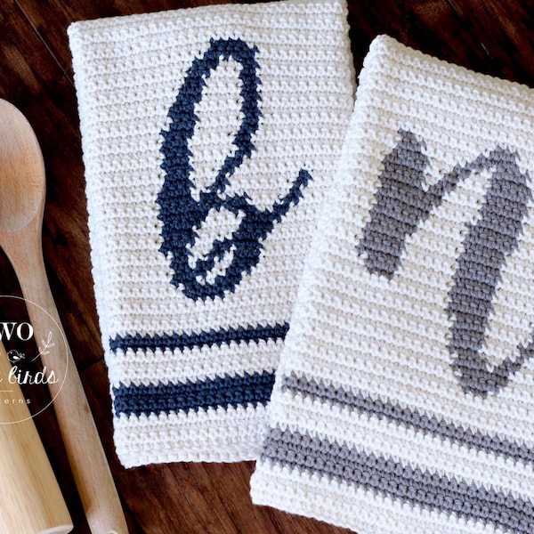 Crochet Monogram - Etsy