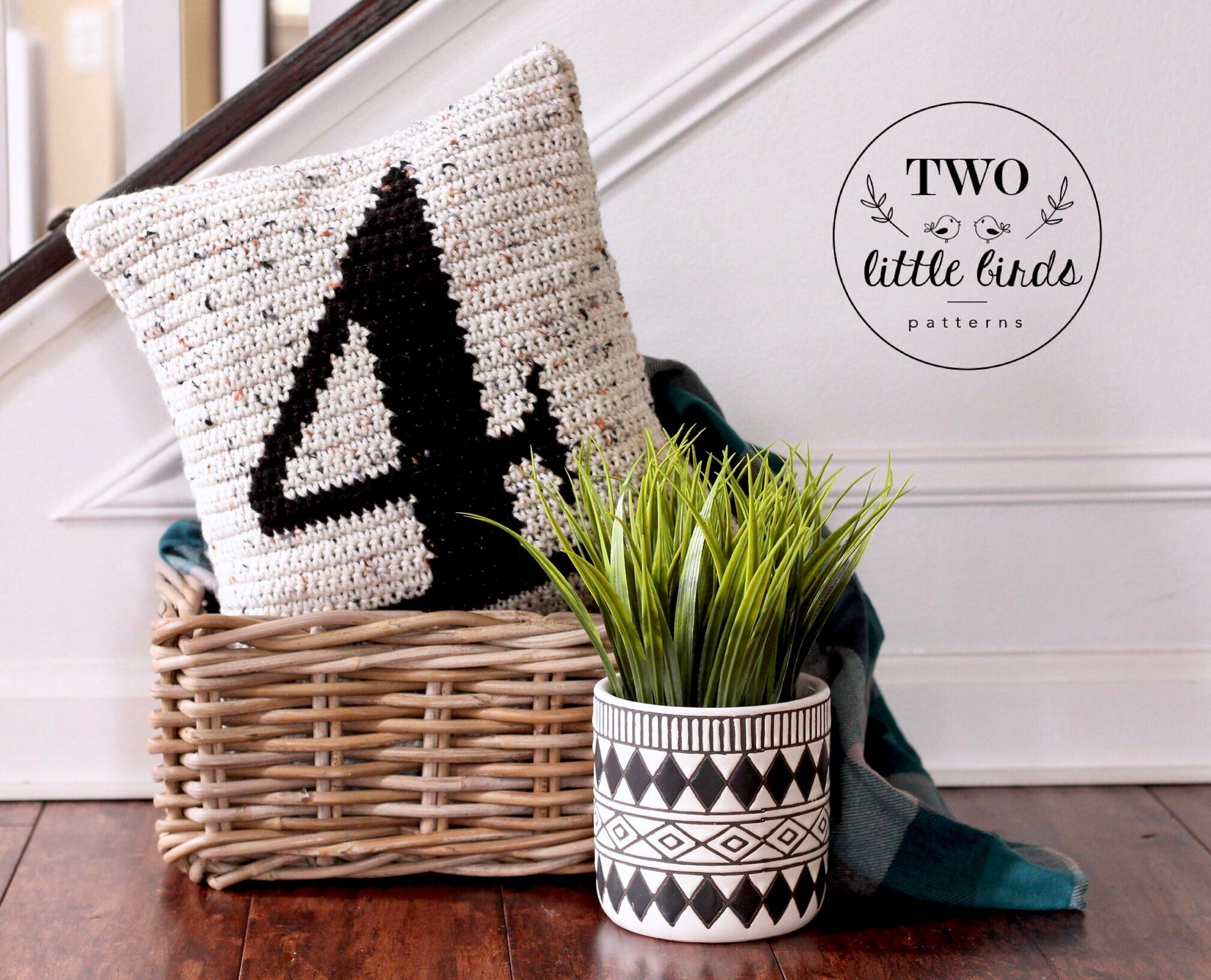 Crochet Pillow Pattern Family Number Pillow Pattern Tapestry - Etsy