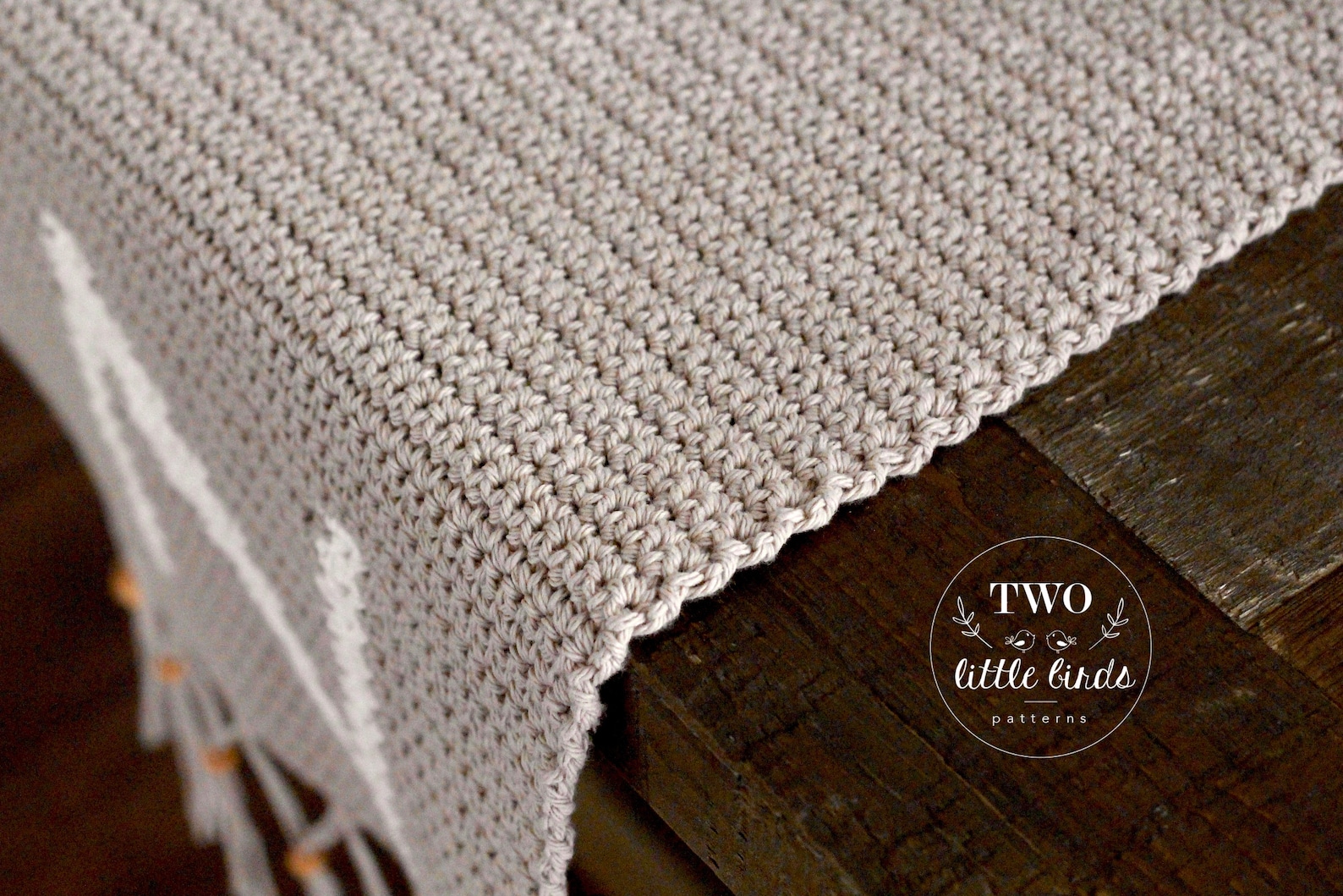 Crochet Table Runner Pattern Monogram Table Runner Crochet - Etsy