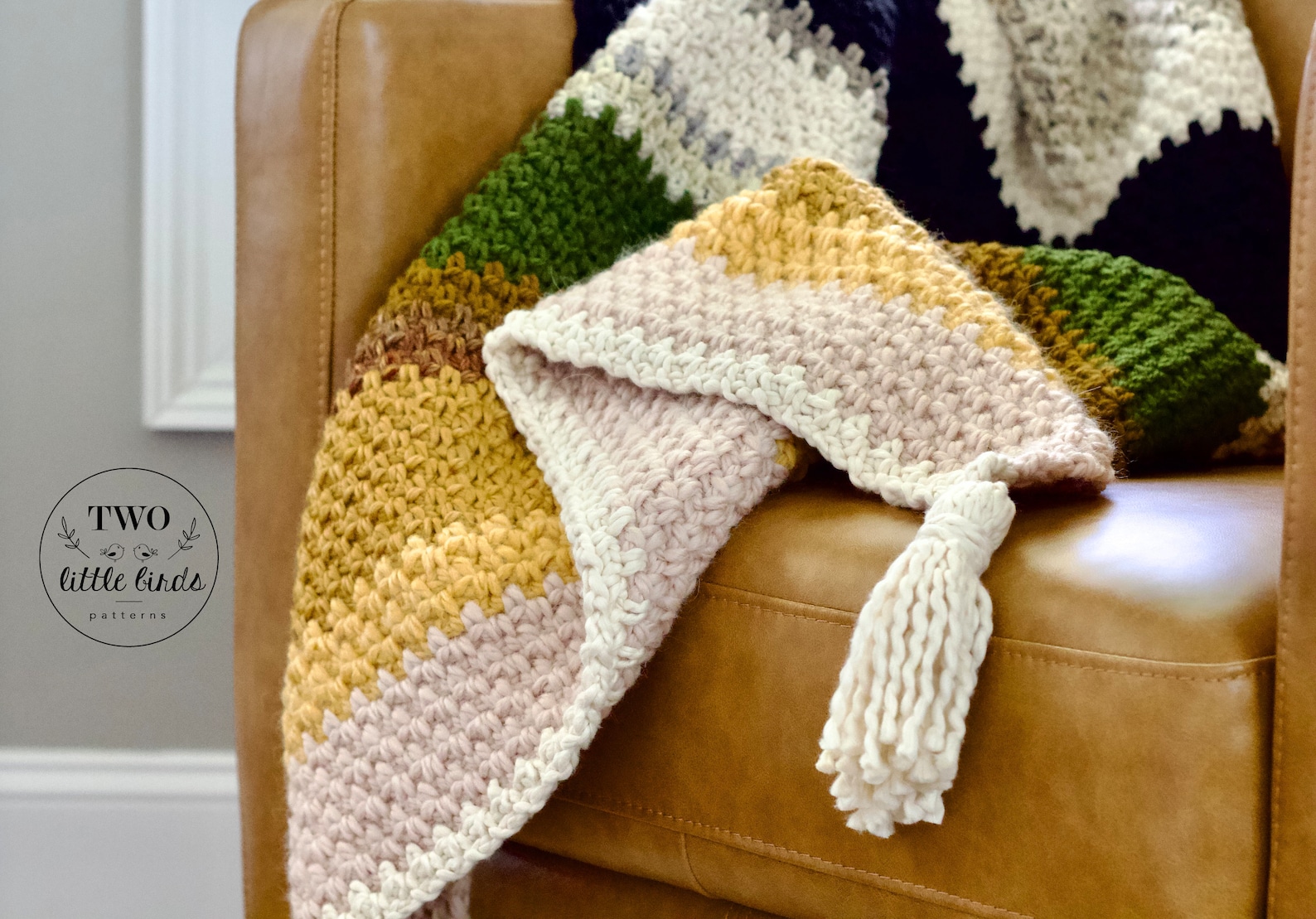 Easy Crochet Pattern Crochet Blanket Pattern Crochet Throw - Etsy