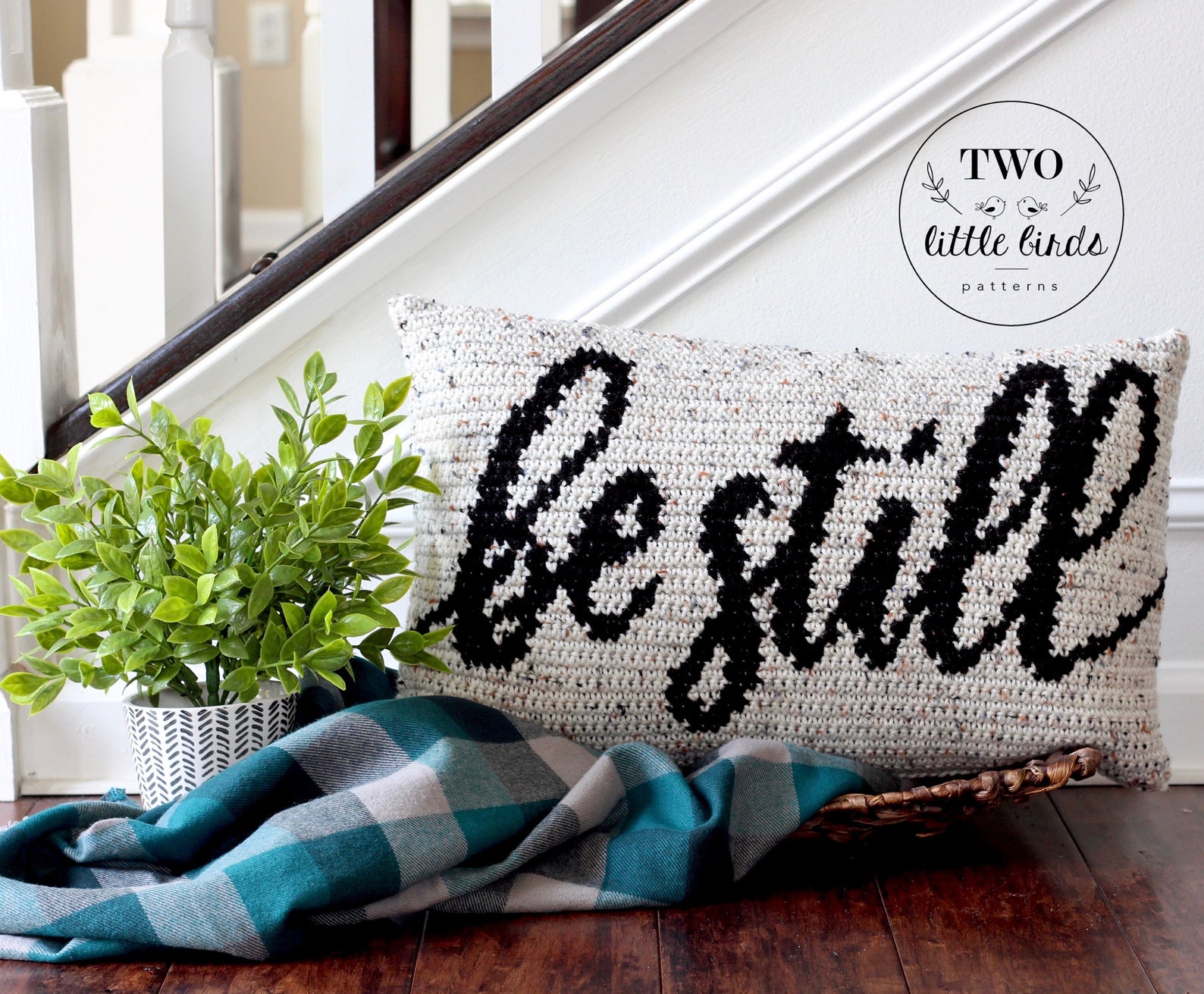 Crochet Pillow Pattern Crochet Pillow Cover Tutorial | Etsy