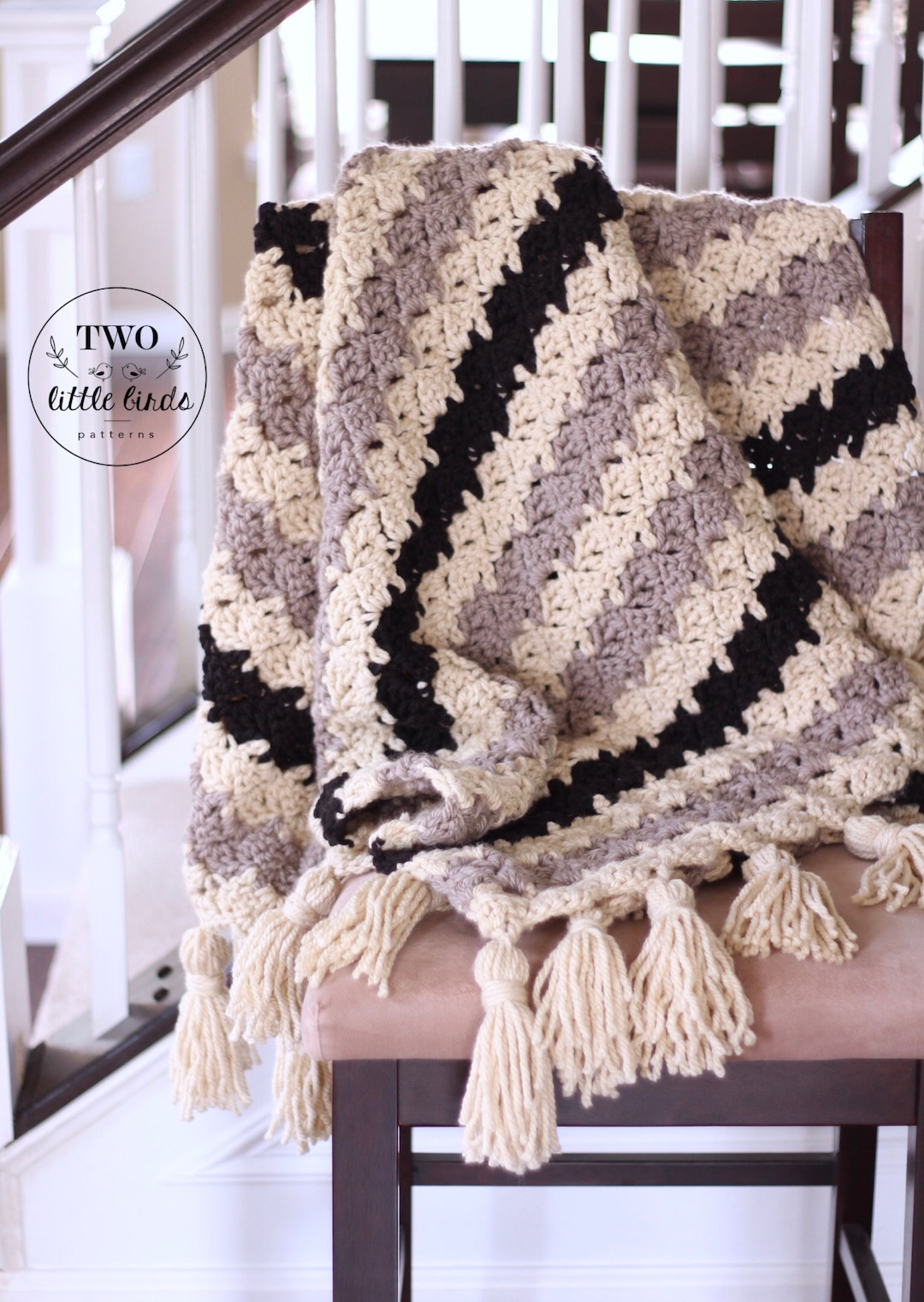 Crochet Blanket Pattern Easy Crochet Blanket Tutorial Throw Pattern