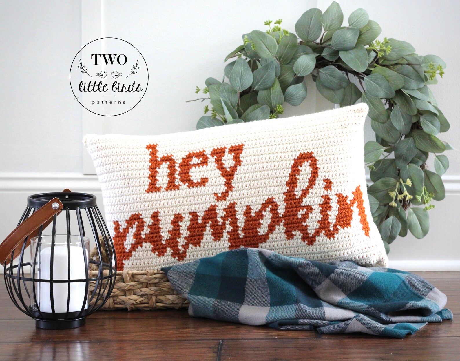 Crochet Fall Pillow Pattern, Crochet Pumpkin Pillow, Tapestry Crochet ...