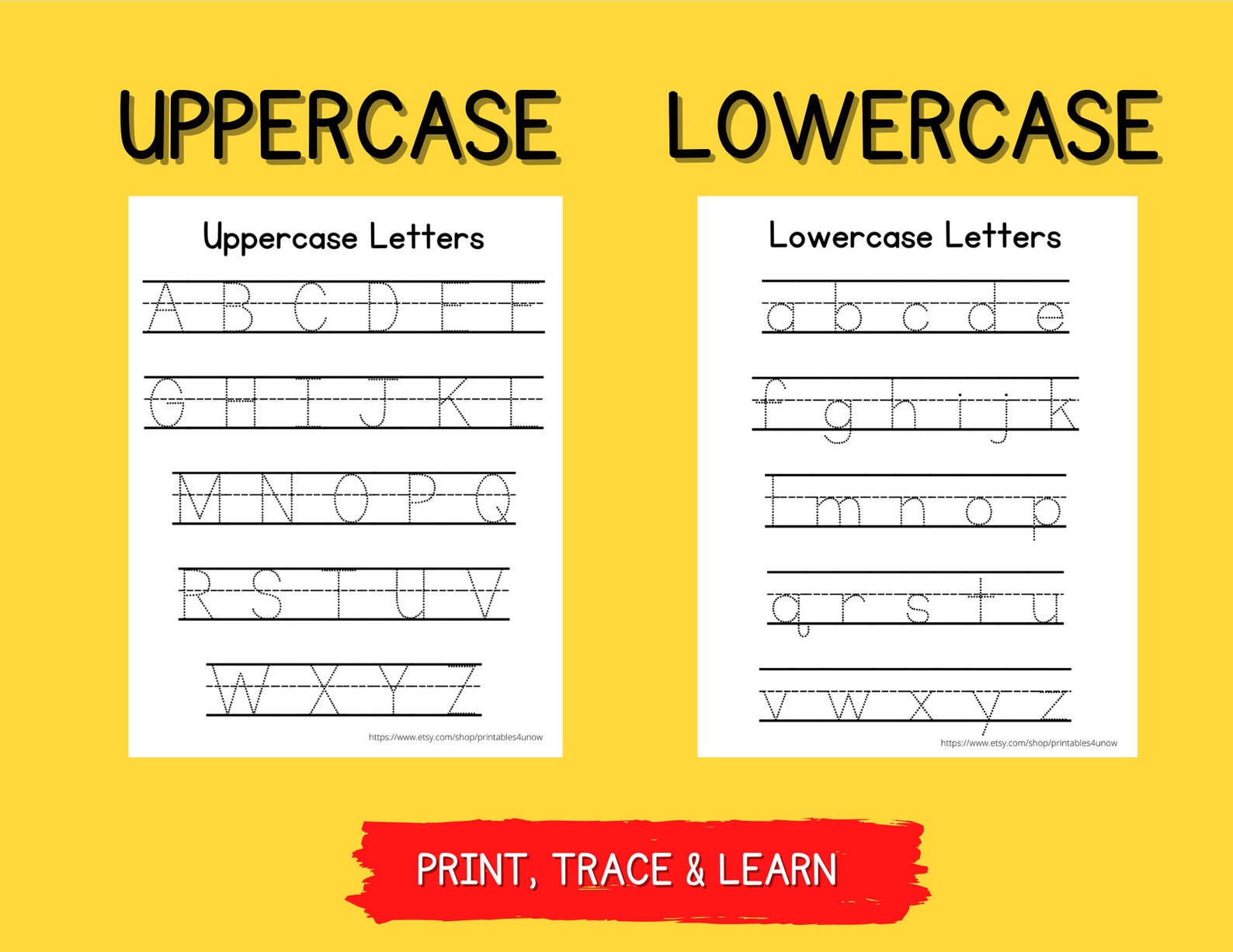 Tracing Letters Trace Letter Worksheet Handwriting Practice Coloring ...