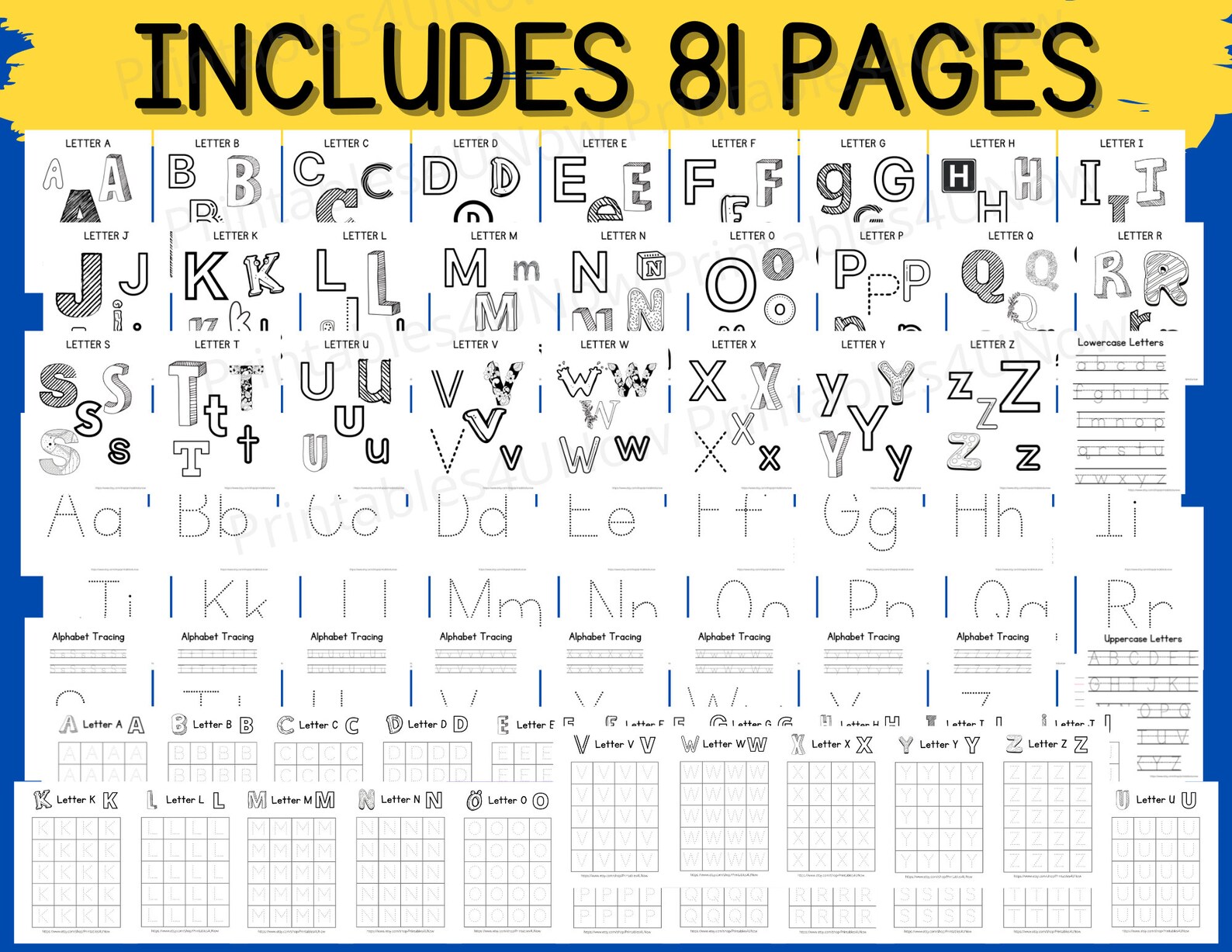 Pre K Writing Summer Busy Book Workbook Printable Activity preschool ...