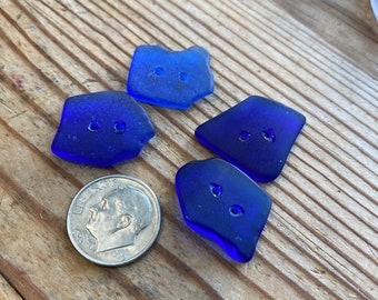 Blue Glass Buttons - Etsy