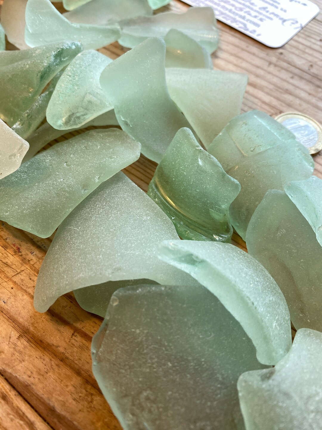 Aqua Authentic Sea Glass S385 - Etsy